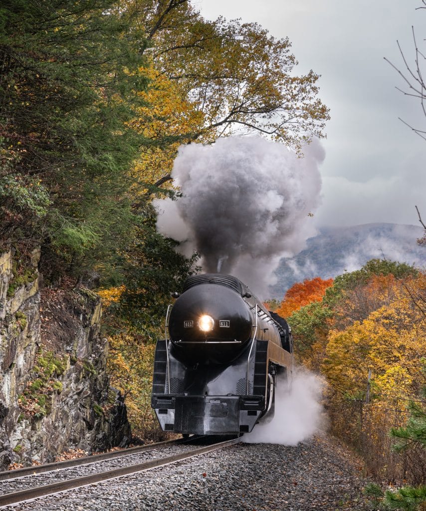 Iconic N&W 611 Steam Locomotive Returns to the Shenandoah Valley this ...
